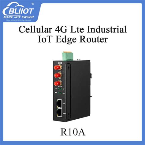 Industrial Iot Edge Rs485 To Wifi Ethernet Gateway Router R10a With