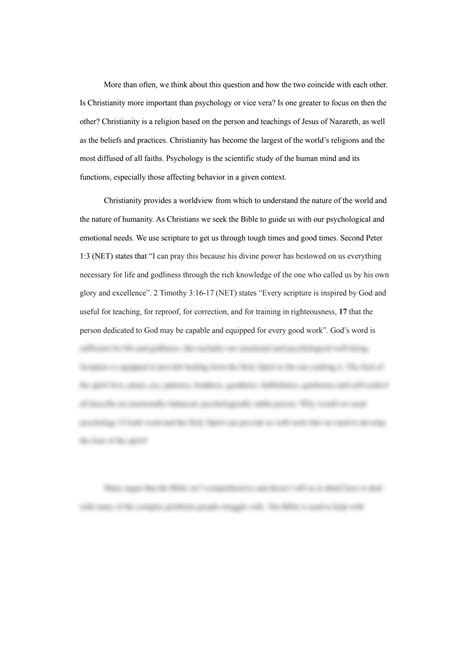 Solution Psyc 420 Liberty University Psychology And Reflection Paper