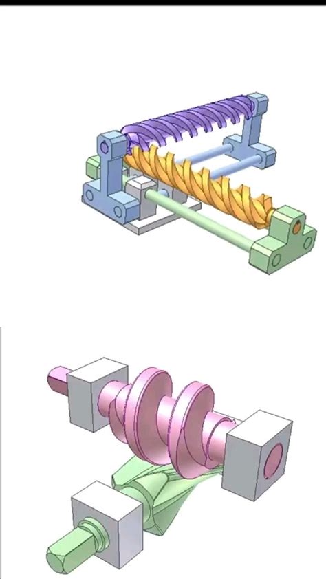 3d Motion Simulation Cad Designing Model