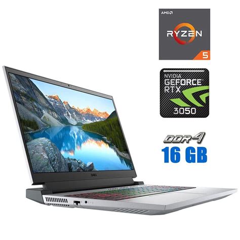 Купить игровой ноутбук Dell Inspiron G15 1555 / 15.6" (1920x1080) IPS ...