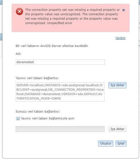 Solved Not Registered Database Arcgis Server Esri Community
