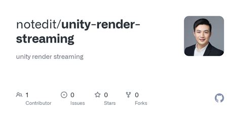 Unity Render Streaming Readme Md At Main Notedit Unity Render