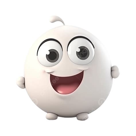 3d 귀여운 이모티콘 행복 행복 하얀 오감 Png 일러스트 및 이미지 에 대한 무료 다운로드 Pngtree