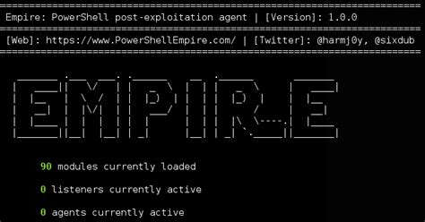 Getting Started Powershell Empire Pentest Armoury