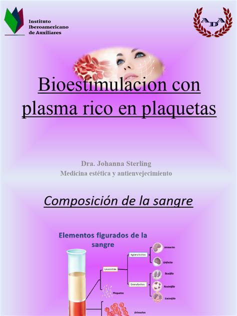 Plasma Rico En Plaquetas Pdf Plaqueta Sangre