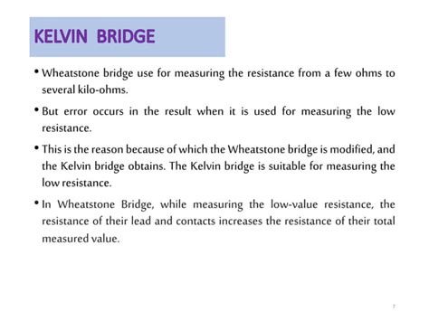 Measurement Of Resistance Pptx