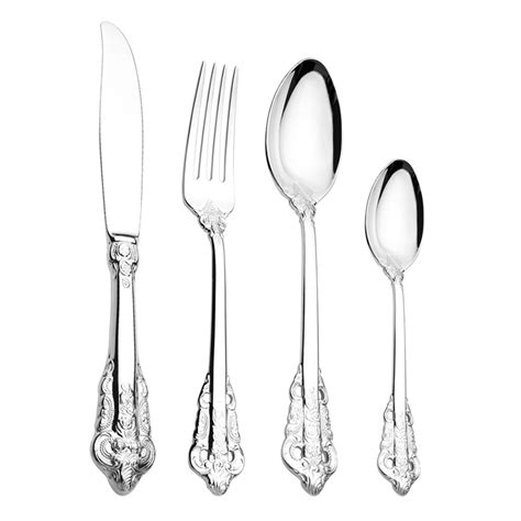 Retro Silver Tableware Vintage Silverware 1810 St Grandado