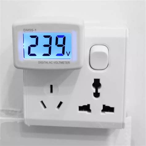 Jual Voltmeter Digital Ac Alat Ukur Voltase Arus Listrik 110 300 V Jakarta Utara Bro And Sis