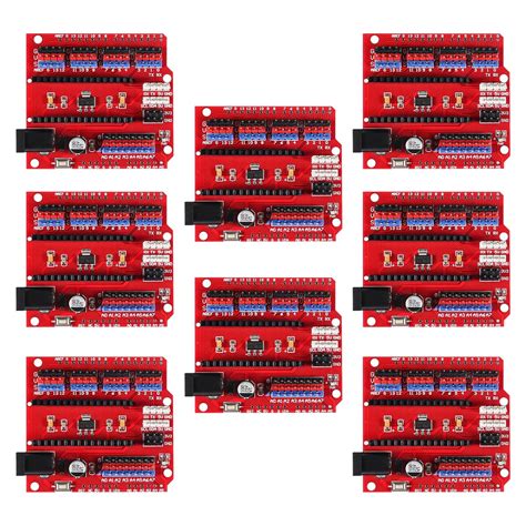 8pcs Nano Io Io Expansion Sensor Shield Prototype For Nano Controller Board I2c Pwm Interface 3