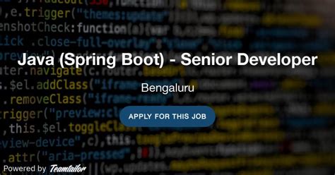 Deepika Hr On Linkedin Java Spring Boot Senior Developer