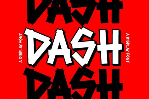 Dash Font By Brothers Graphic · Creative Fabrica