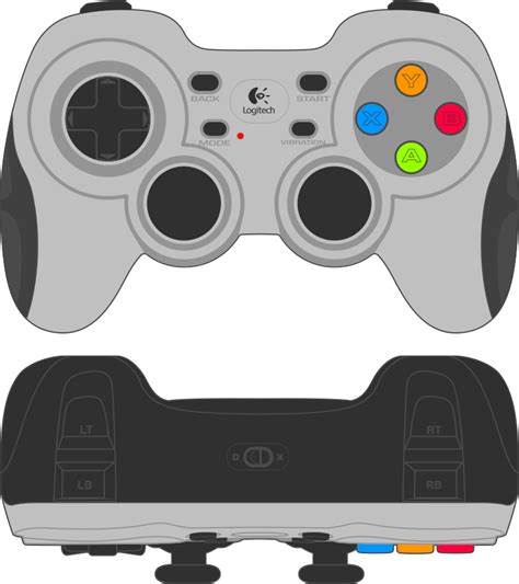 Logitech F710 Wireless By Flava0ne On Deviantart