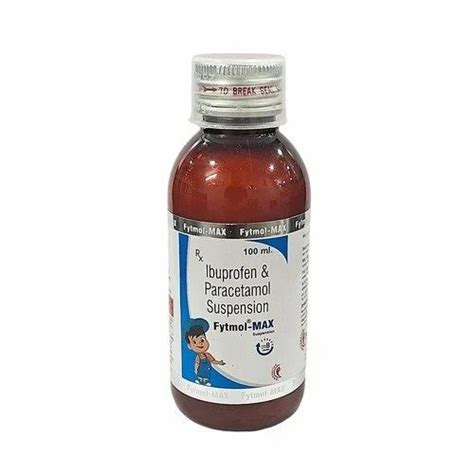 Ibuprofen Paracetamol Suspension At Rs 78bottle Ibuprofen