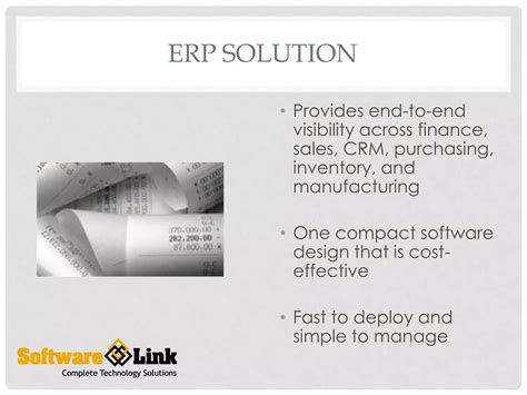 Sage ERP X3 PPTX Business Business And Finance