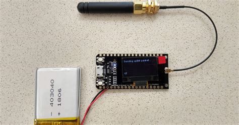 SeanD ESP LoRa Node Single Channel LoRaWAN TTN