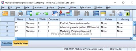 Multicollinearity Test Using Variance Inflation Factor Vif In Spss Kanda Data