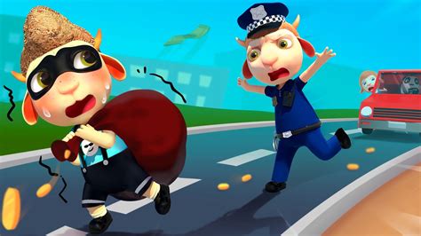 경찰이 도둑을 잡는다 어린이 만화 어린이를 위한 만화 Youtube