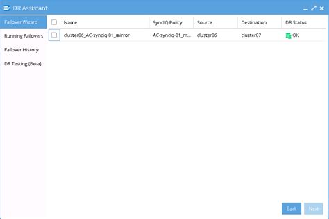 3 Site Dfs Mode Failover