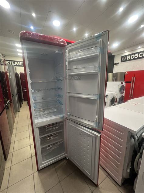 Червен ретро хладилник Хладилник Wolkenstein Друг цвят Хладилници Фризери Стара Загор