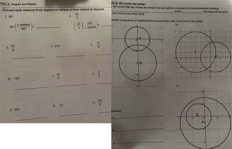 Solved Solve Each Problem With Work Shown Ec Drawing Formulas Part A Course Hero