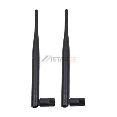 24 Ghz 4dbi Rubber Duck Wifi Antenna Sma Male Metabeeai