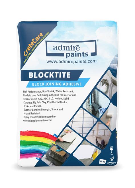 blocktite high performance block joining adhesive