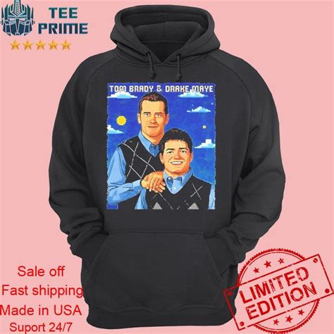 Original Tom Brady And Drake Maye Step Brothers New England Patriots