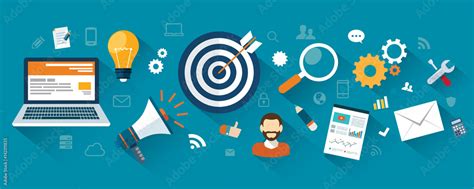 Seo Stock Vector Adobe Stock