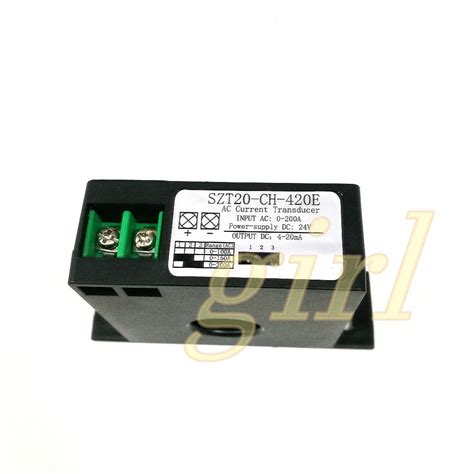 Output 4 20ma Ac Current Transducer Voltage Curren Vicedeal