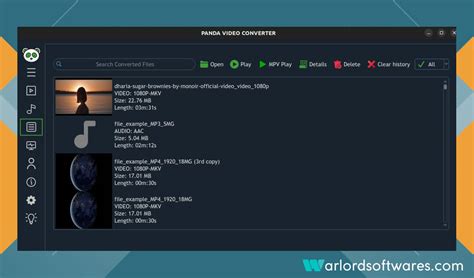 install ffmpeg gui panda converter on linux snap store