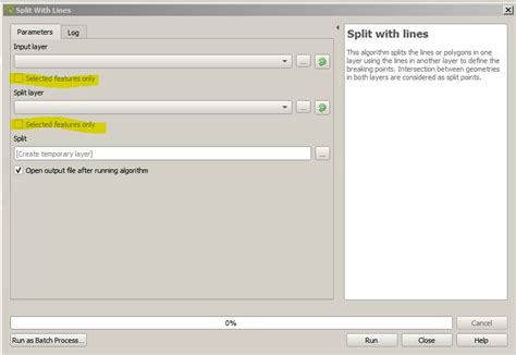 Using Processing Toolbox Conditionally In Qgis Geographic