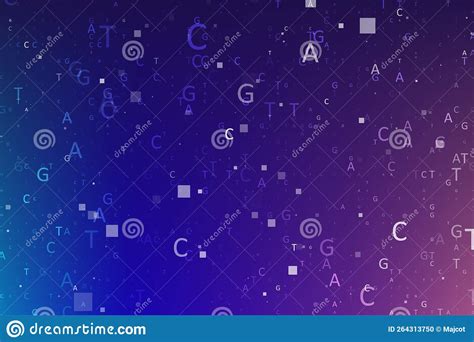 Big Genomic Data Visualization Stock Vector Illustration Of Analysis Bigdata 264313750