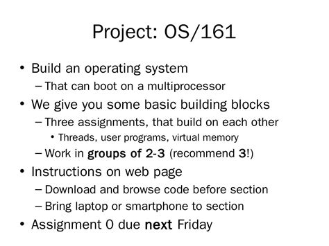 Operating Systems Principles And Practice Introduction