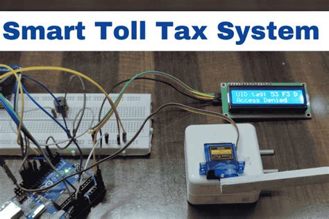 Smart Toll Tax Using Arduino Uno