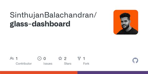 GitHub SinthujanBalachandran Glass Dashboard