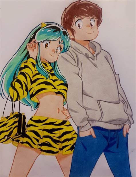 Lum And Ataru Moroboshi By Chaotixfusion On Deviantart
