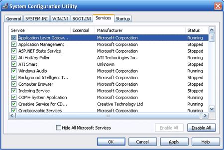Windows System Configuration Utility An Unexpected Antispyware Tool