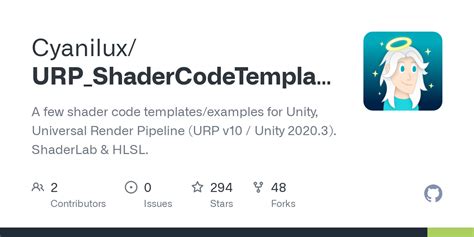 github cyanilux urp shadercodetemplates a few shader code templates examples for unity