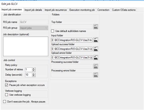 Recurring Integrations Scheduler Exception Occured On Import Jobs