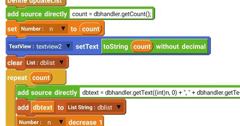 A Simple Sqlite Example In Sketchware