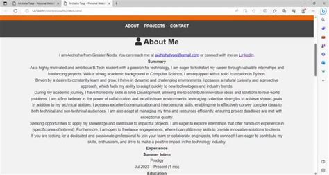 archisha tyagi on linkedin internship prodigyinfotech task