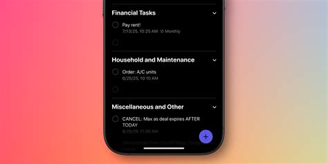 Reminders In Ios 26 Has A Powerful New Tool For Organizing Tasks 9to5mac
