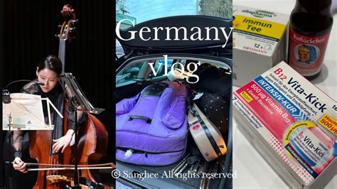 🇩🇪vlog82 한달에 감기 두 번🤒 비타민 추천 연주하느라 바빴던 일주일 독일 실버타운구경 닭다리발골쇼feat닭갈비 이케아 쇼핑템 Youtube