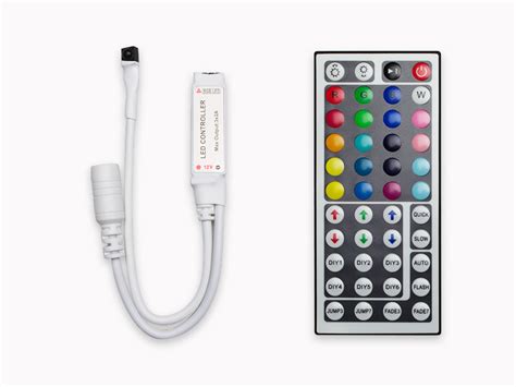 44 Key Remote And Controller For RGB LED Strips LED Montreal Canada