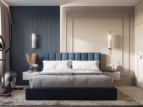 Pin Von Violetta Starkova Auf сочетание тёмного и светлого с синим Schlafzimmer Design