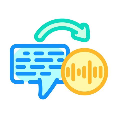 Text To Speech Wave Natural Language Processing Nlp Color Icon