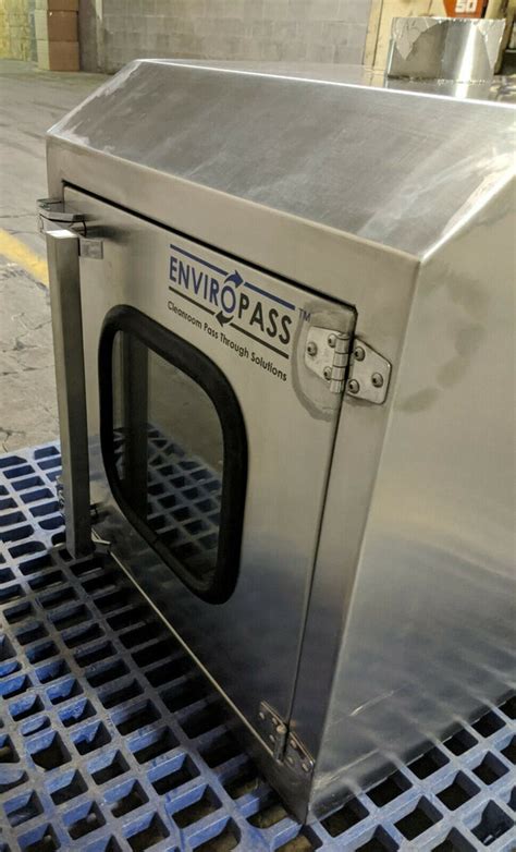 Enviropass Stainless Cleanroom Pass Through By G2 Automated Technologi