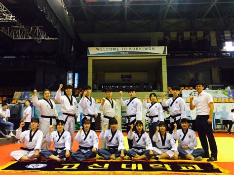 학과앨범 제9회 호원대학교총장배 전국태권도대회 태권도학과