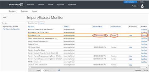 Troubleshoot Concur Quickstart Integration Templates Celigo Help Center