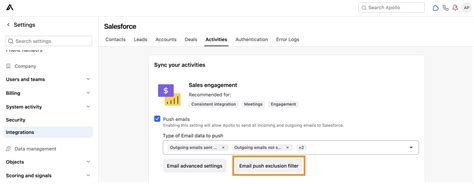 Configure Salesforce Push Settings Apollo Io